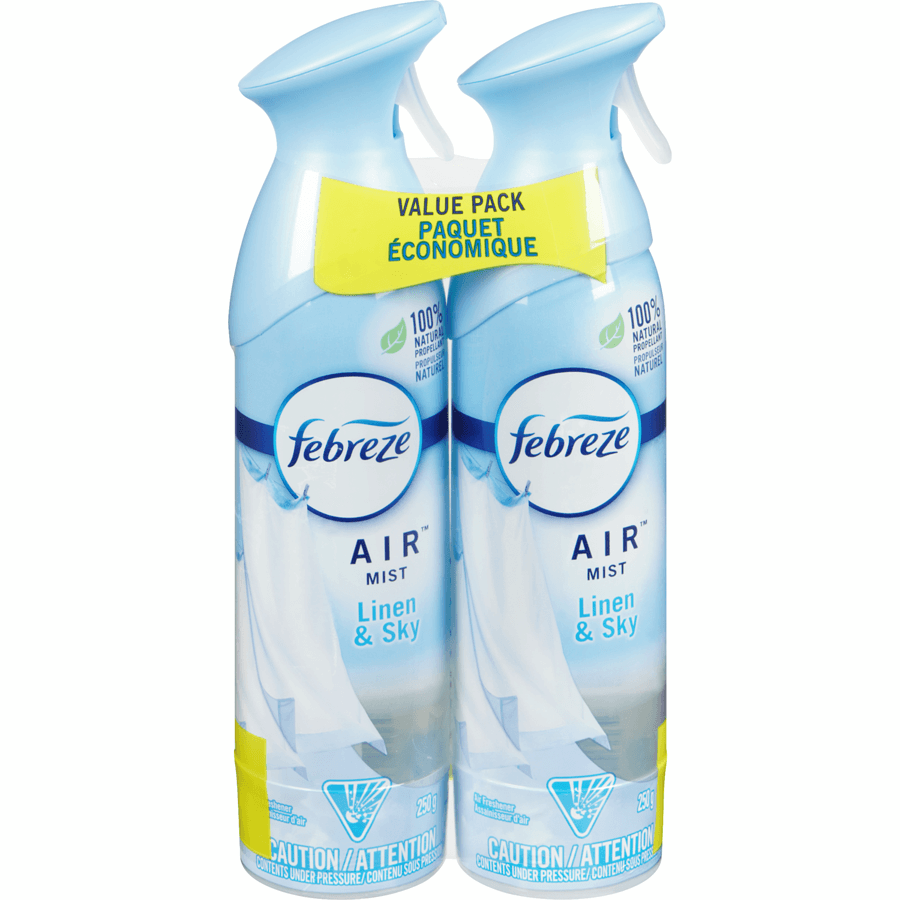 Febreze 100% Natural Air Effects, Linen & Sky - 500g(4/Case)