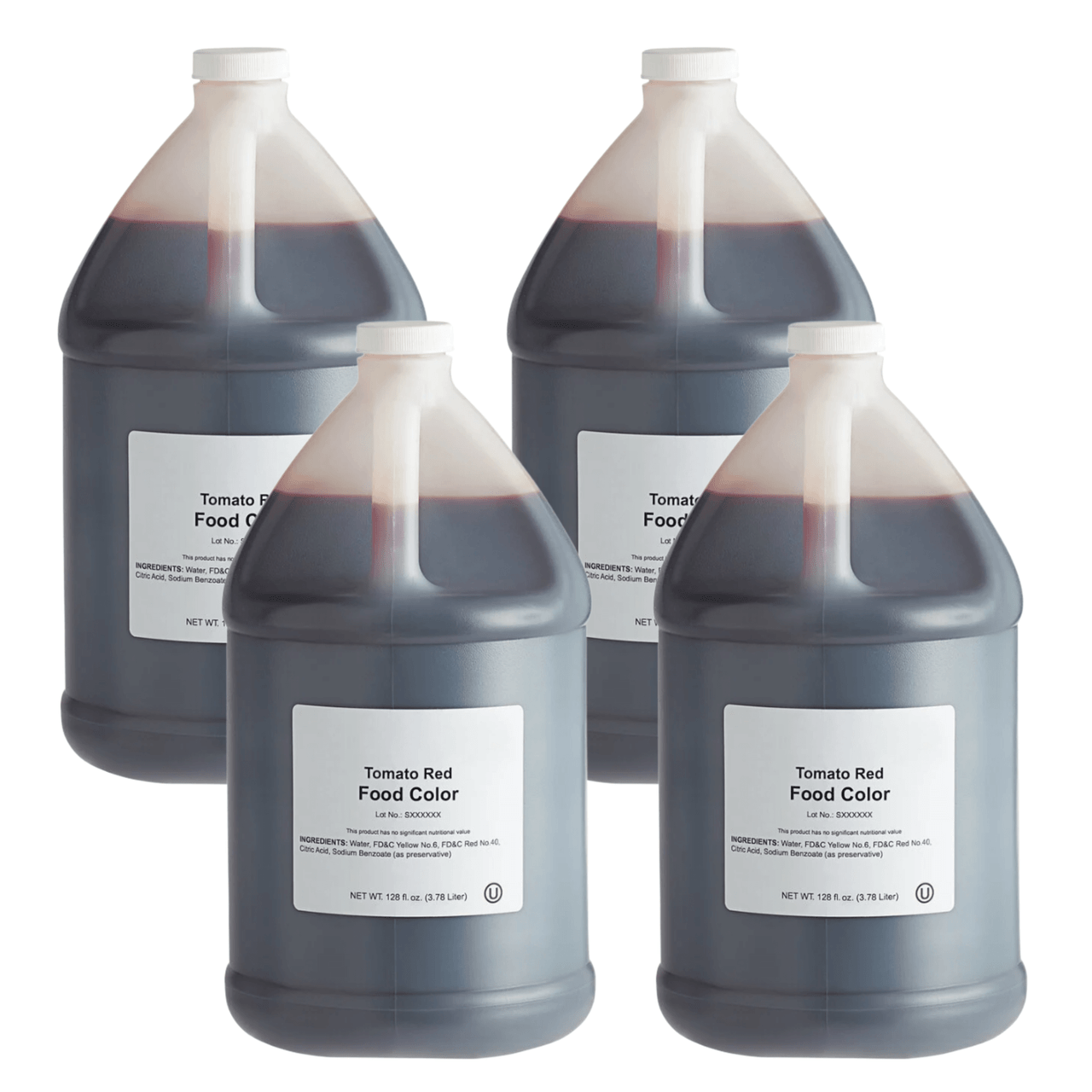 Red Food Color Bulk Food Service - 3.78L/1 Gallon