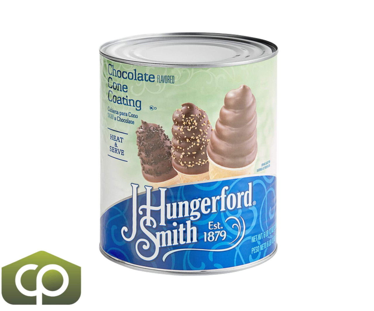 J. Hungerford Smith Chocolate Cone Shell Coating - 6lbs