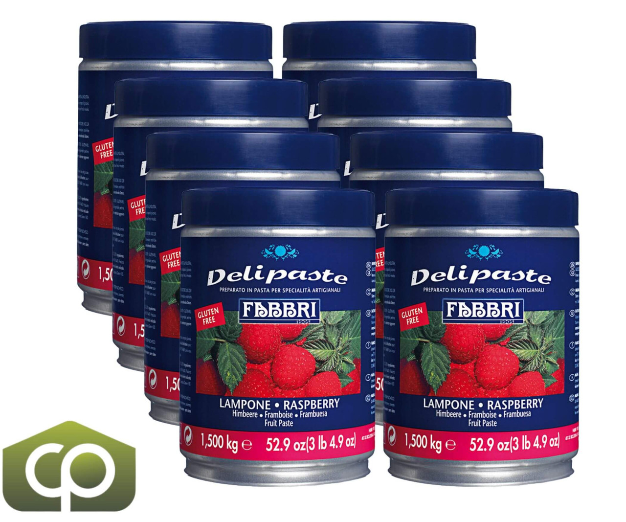 Fabbri Delipaste 1.5 kg (1500 g) Raspberry Flavoring Paste