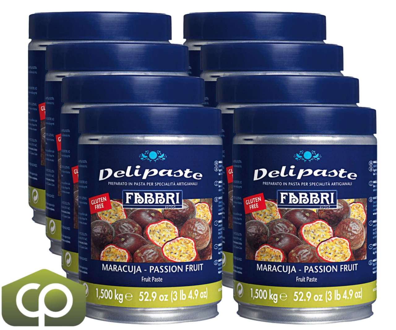 Fabbri Delipaste 1.5 kg (3.3 lbs) Passion Fruit Flavoring Paste