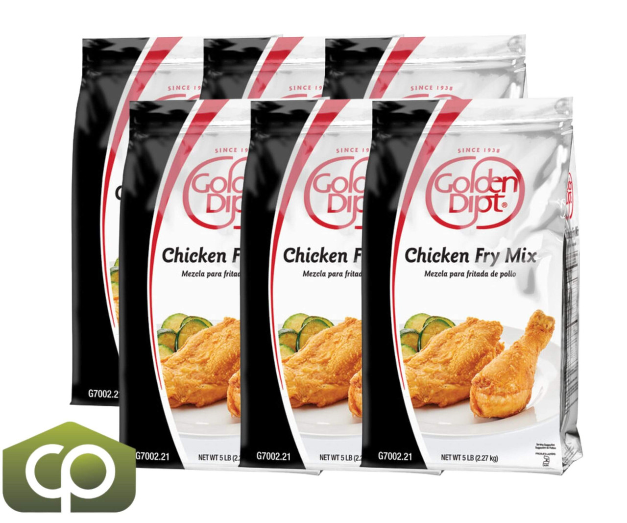Golden Dipt Craft Southern-Style Chicken Fry Mix 5 lbs. /2.27 kg - 6/Case