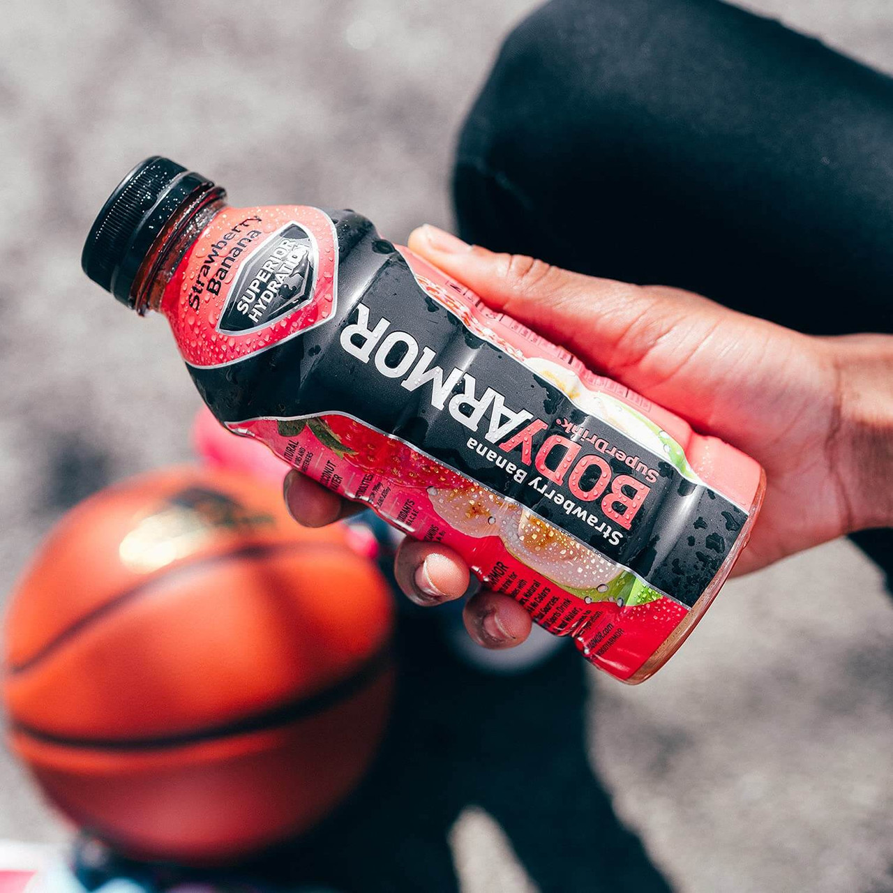 BODYARMOR Sports SuperDrink Coconut Water Hydration Strawberry Banana ...