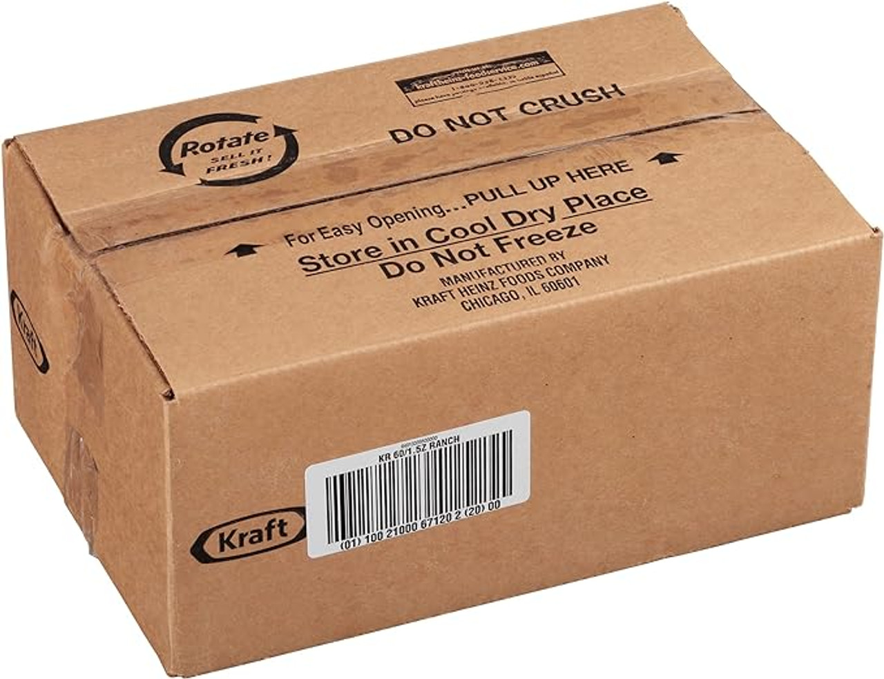 Kraft Ranch Classic Blend of Creamy Perfection Dressing Packet 1.5 oz ...