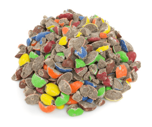 TOPPERS Chopped Cocoa Gems Ice Cream Topping - 5 lb | Colorful Crunch