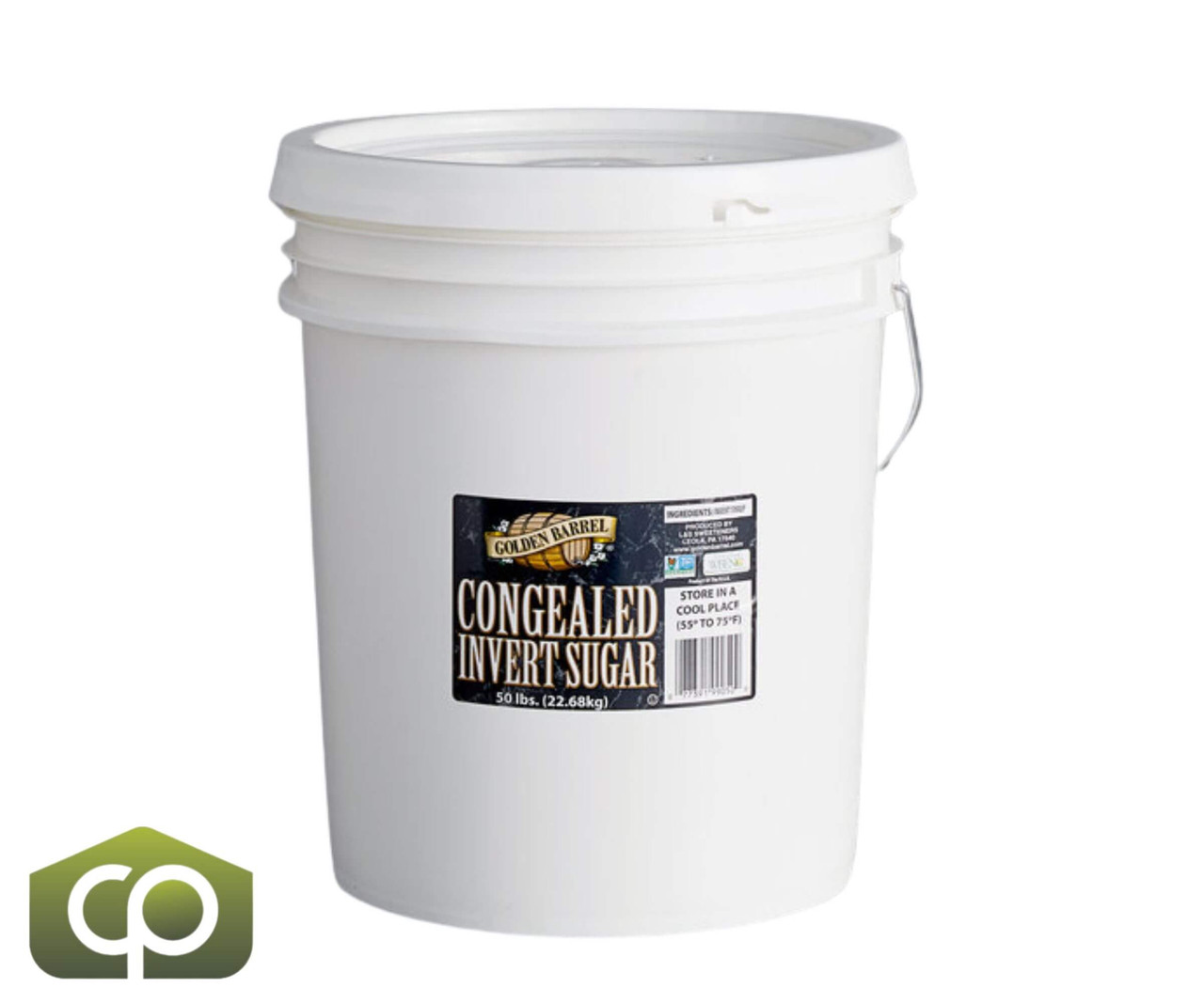 Golden Barrel 5 Gallon Congealed Invert Sugar Bulk Food Service I ...