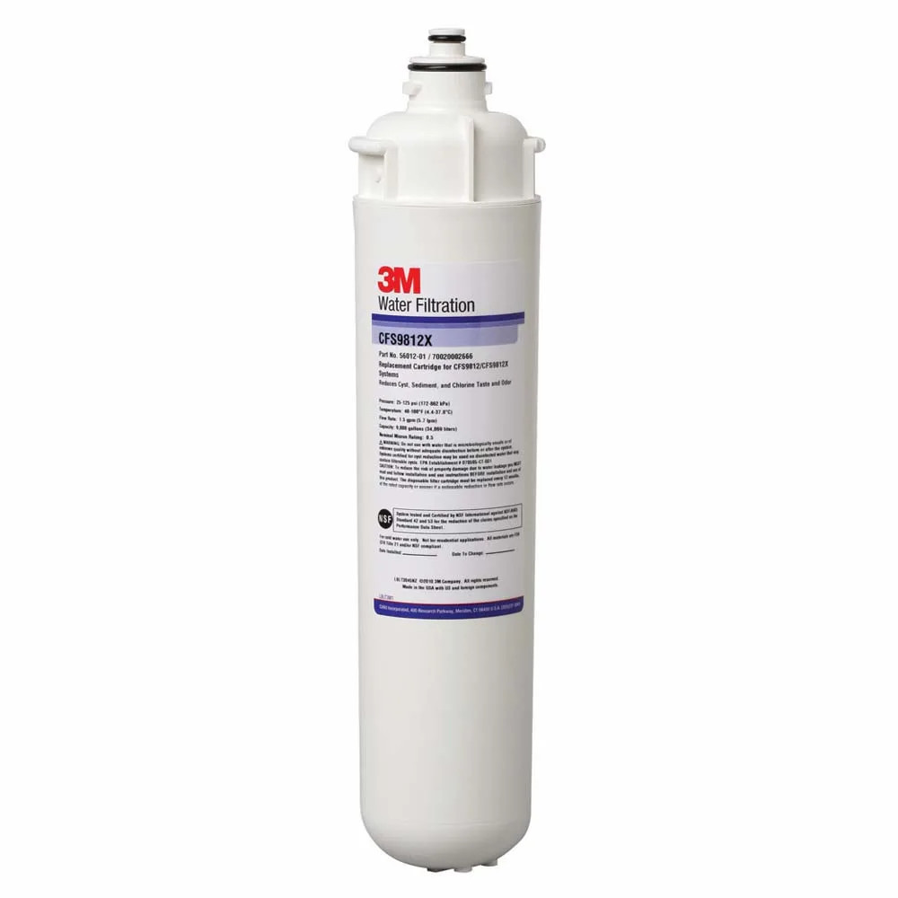 3M Cuno CFS9812X Sediment Filtration System - Reduce Cyst, 1/2 Micron
