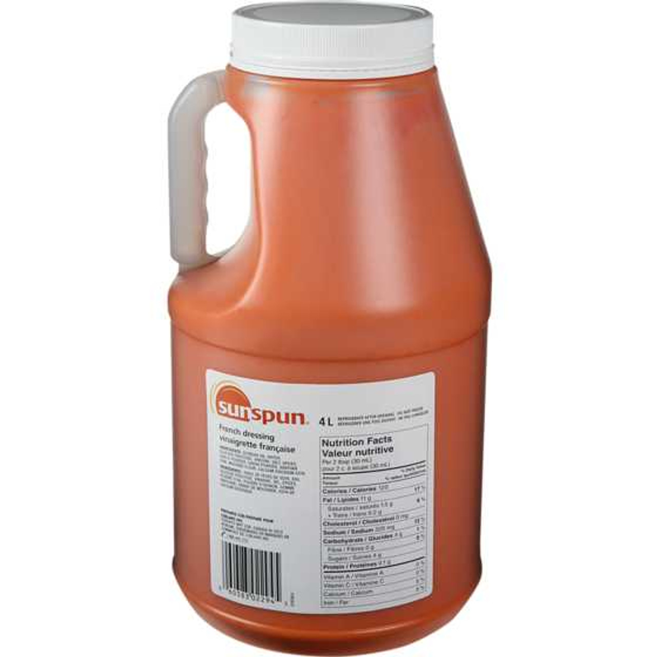 Sunspun French Salad Dressing 4litre