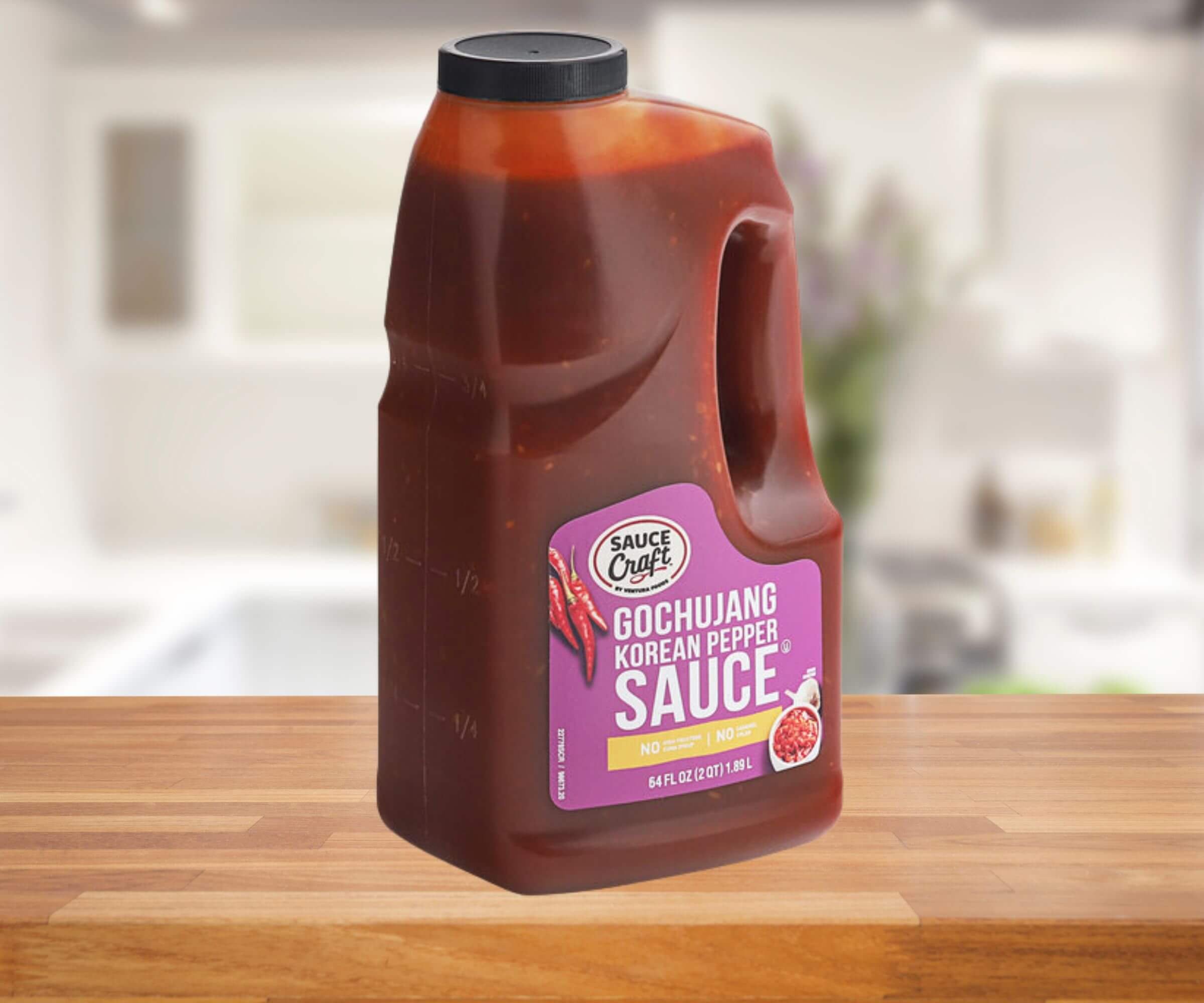 Sauce Craft Gochujang Korean Pepper Sauce 0.5 Gallon | Authentic Korean ...
