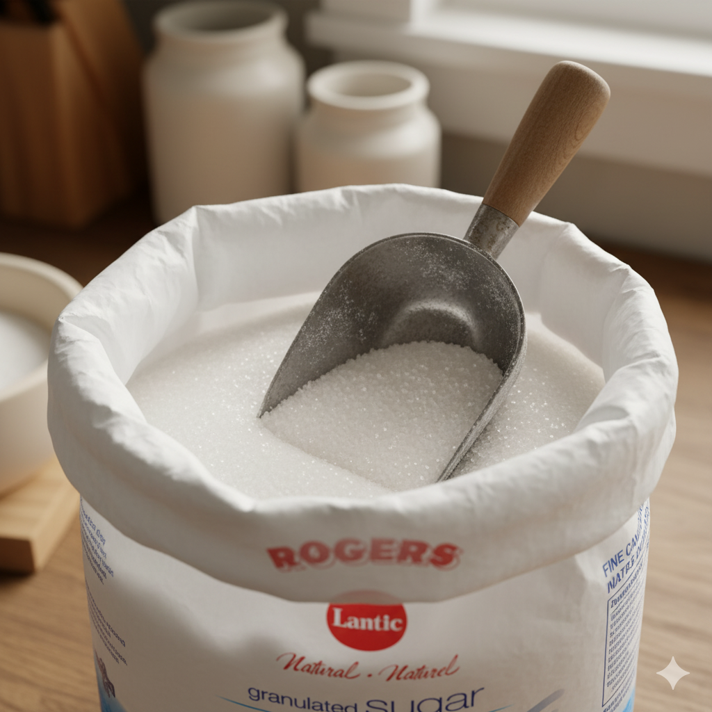 Rogers Fine Granulated Sugar 10 KG/22.05 LBS