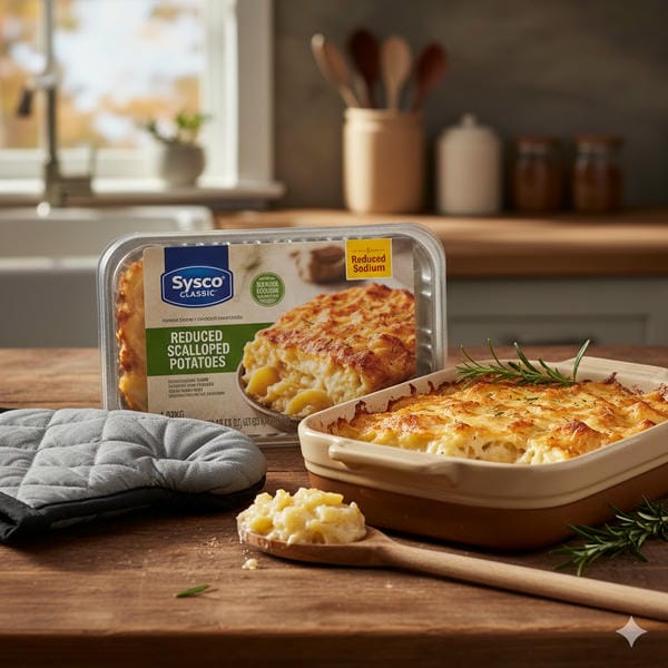 Sysco Classic Potato Scalloped 6-Case | Bulk Canada
