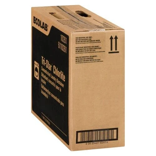 Ecolab Destainer Laundry Tri-Star Chlorite 9.46L/2.5 Gallon Stain Remover