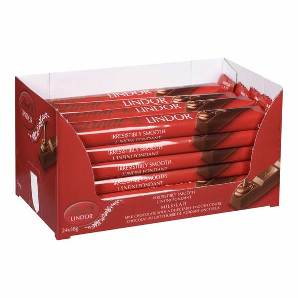 Lindt Chocolate Milk Stick Lindor 38g/1.34oz (24/CASE)