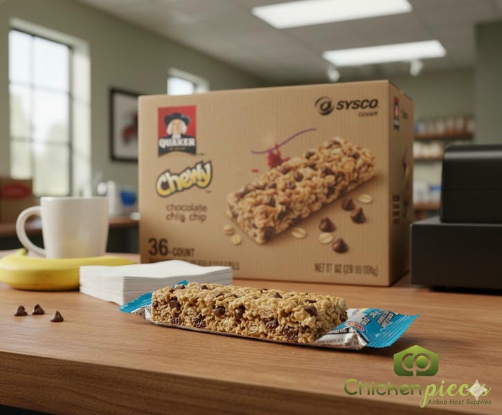 Quaker Snack Bar Chewy Chocolate Chip 26g (36/CASE)