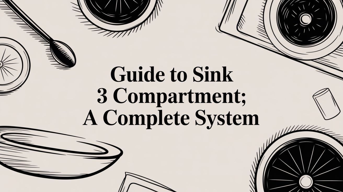 Guide to sink 3 compartment: A Complete System - Chicken Pieces