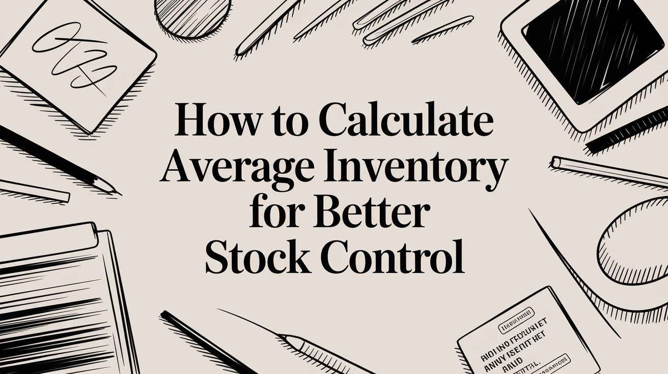 How to Calculate Average Inventory for Better Stock Control - Chicken ...