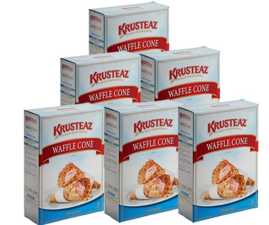 Krusteaz Professional 5 lb. Waffle Cone Mix - 6/Case