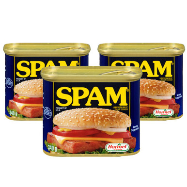 SPAM Luncheon Meat - 3 × 340g | Classic Canned Pork Product
