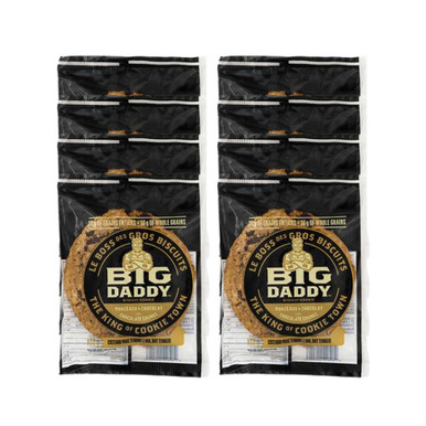 Big Daddy Chocolate Chunk Cookies - 8 Packs × 100g - Irresistible ...