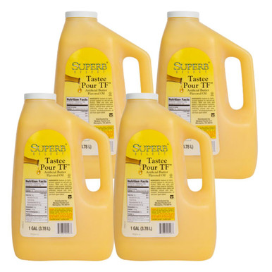 Superb Select Liquid Butter Flavored Oil Alternative 1 Gallon | 8.06 ...