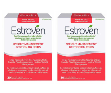 Estroven Weight Management - 2 x 30 Capsules | Hormonal Balance and ...