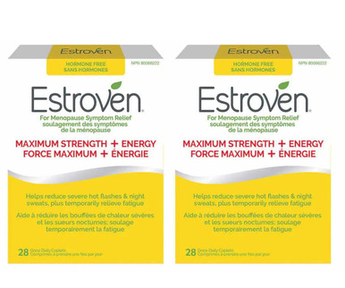 Estroven Maximum Strength + Energy - 2 x 28 Caplets | Hormonal Balance ...