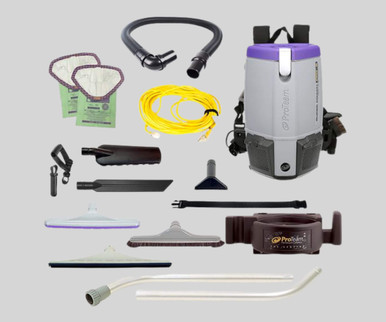 ProTeam Super Coach Pro 6 Qt. Backpack Vacuum with OS1 Kit - 120V ...