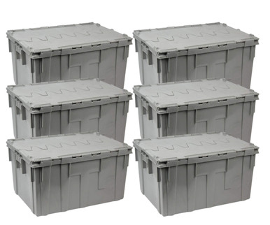 Bon Chef 28" x 21" x 15" Gray Reinforced Plastic Chafer Box with ...