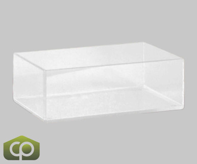 Cal-Mil Modular 6" x 9" x 4" Clear Acrylic Display Box - Versatile Food ...