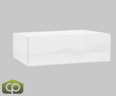 Cal-Mil Modular 12" x 12" x 4" Clear Acrylic Display Box - Versatile ...