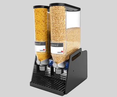 Rosseto Pro-Bulk Safe T Serv 3.5 Gallon Double Automatic Dry Food ...