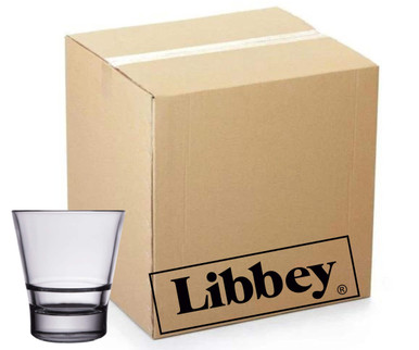 Libbey Endeavor 12 oz. Stacking Rocks Glass Set - 12/Case | Durable ...