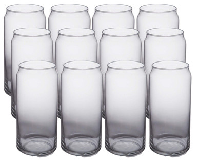 Libbey Crystal Clear Beverage Glassware - 12/Case - 20 oz. Can Glass