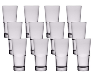 Libbey Endeavor Case of 12 Durable Glassware Stackable Cooler Glasses ...