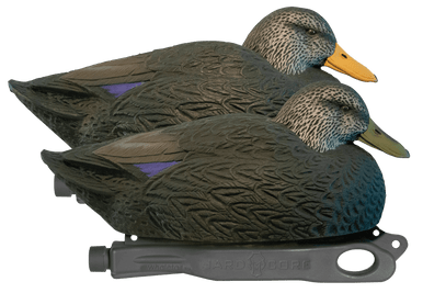 Hard Core Decoys Rugged Series Magnum Black Duck Decoys (3 Drakes & Hens)