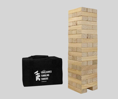 Yard Games 2 1/2' Classic Giant Tumbling Timbers Game Set