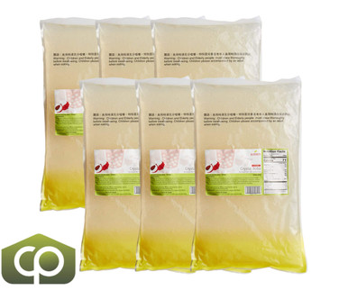 Bossen 4.4 lb. (2 kg) Lychee Crystal Bubble Tea Boba in Syrup ...