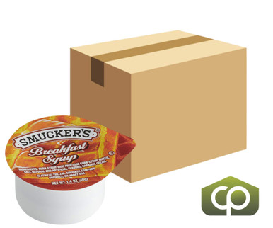 Smucker's Breakfast Syrup Perfectly-Portioned Cups - 1.4oz, 100/Case