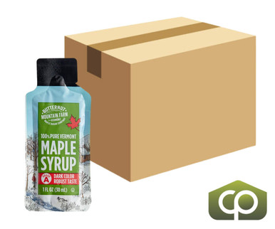 Butternut Mountain Farm Grade A Vermont Maple Syrup Packets - 1oz, 150/Case