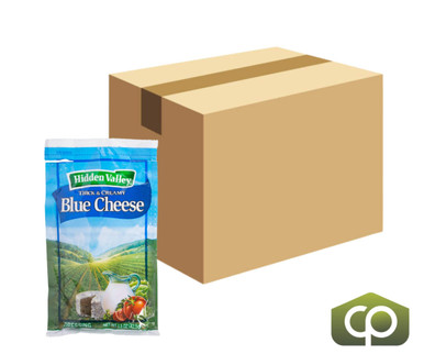 Hidden Valley 1.5 oz. Blue Cheese Dressing Packet - 84/Case - Rich ...