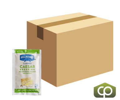 Hellmann's 1.5 oz. Creamy Caesar Signature Flavor Dressing Packet - 102 ...