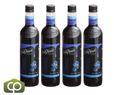 DaVinci Gourmet 750 mL Sugar-Free Blueberry Flavoring Syrup