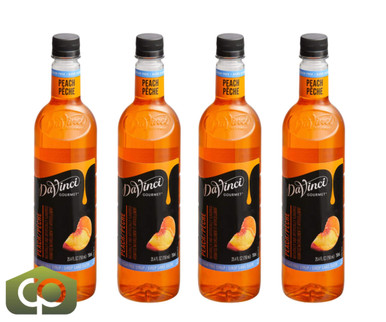 DaVinci Gourmet Sugar-Free Peach Irresistible Essence Flavoring Syrup ...