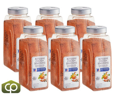 Mccormick Culinary Rotisserie Chicken Seasoning 24 Oz 6 Case