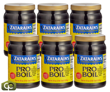 Zatarain's Pro Boil, 53 oz. - 6/Case - Bold Flavor for Seafood Feasts