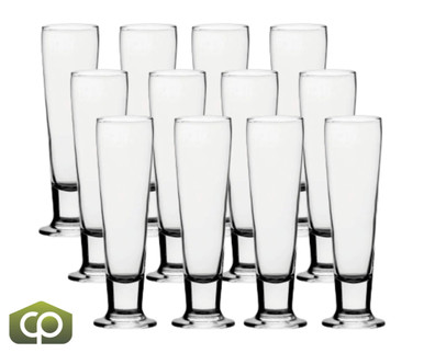 Steelite P41099 14 oz Pasabahce Cin Cin Tall Beer Glass, Transparent ...