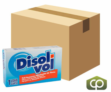 Disol-Vol Laundry Heavy Detergent Booster - 2 oz./Pack, 100 Packs/Carton