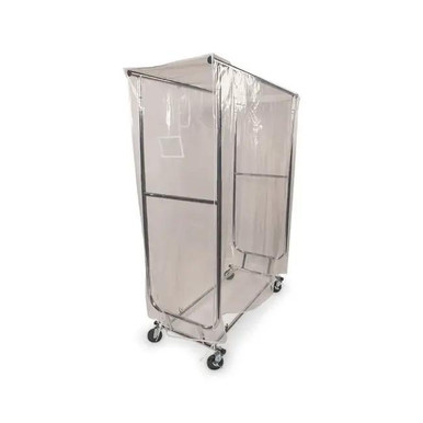 Cleaner's Supply Clear Plastic Rack Cover for Double Collapsible ...