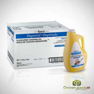 Sysco Imperial Flavoured Cooking Oil - Butter-Flavored Zero Trans Fat ...