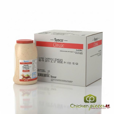 Sysco Classic Chipotle Mayonnaise Spread & Dip 3.78L (2/Case) - 128 fl ...